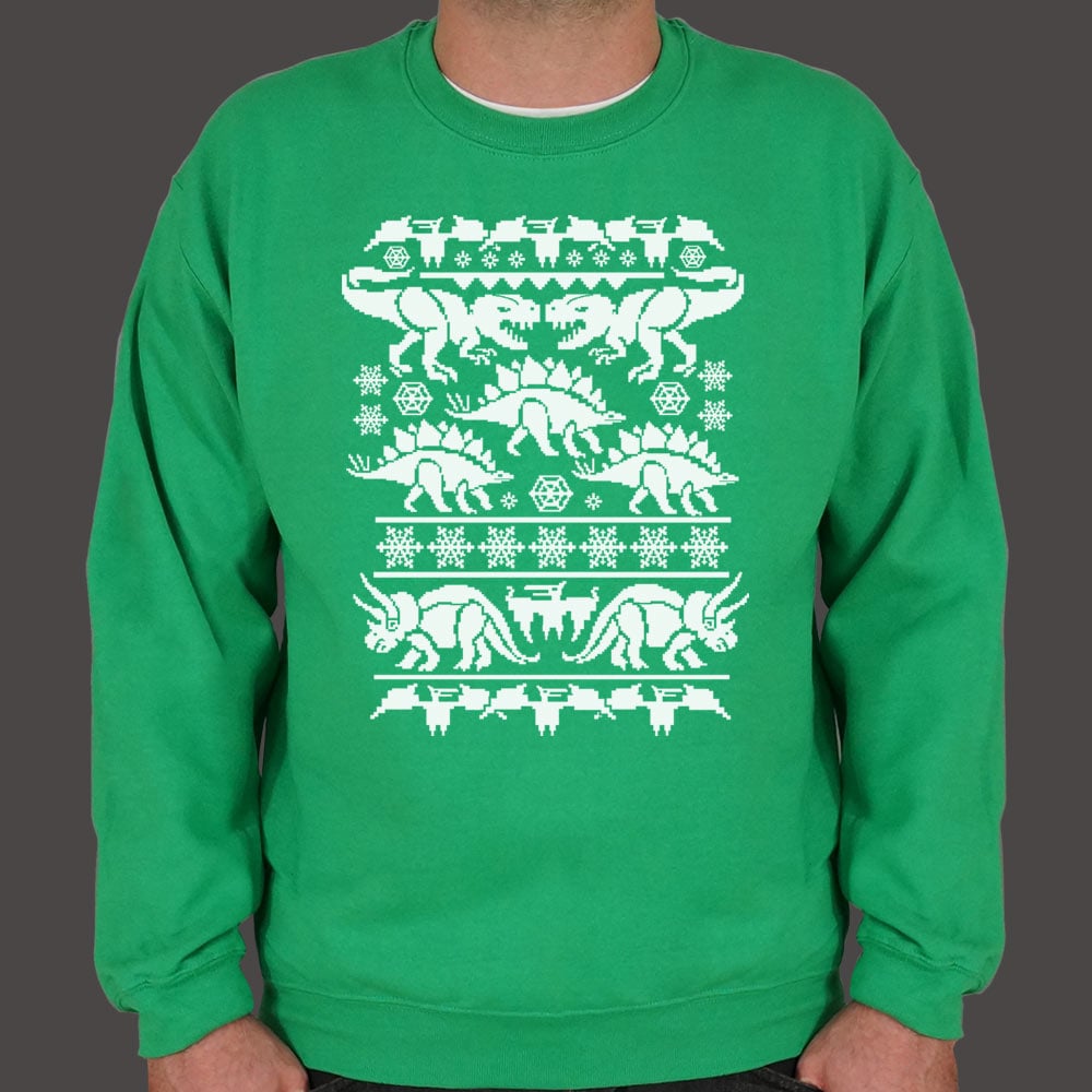 Ugly Dinosaur Sweater Sweater – 6DS
