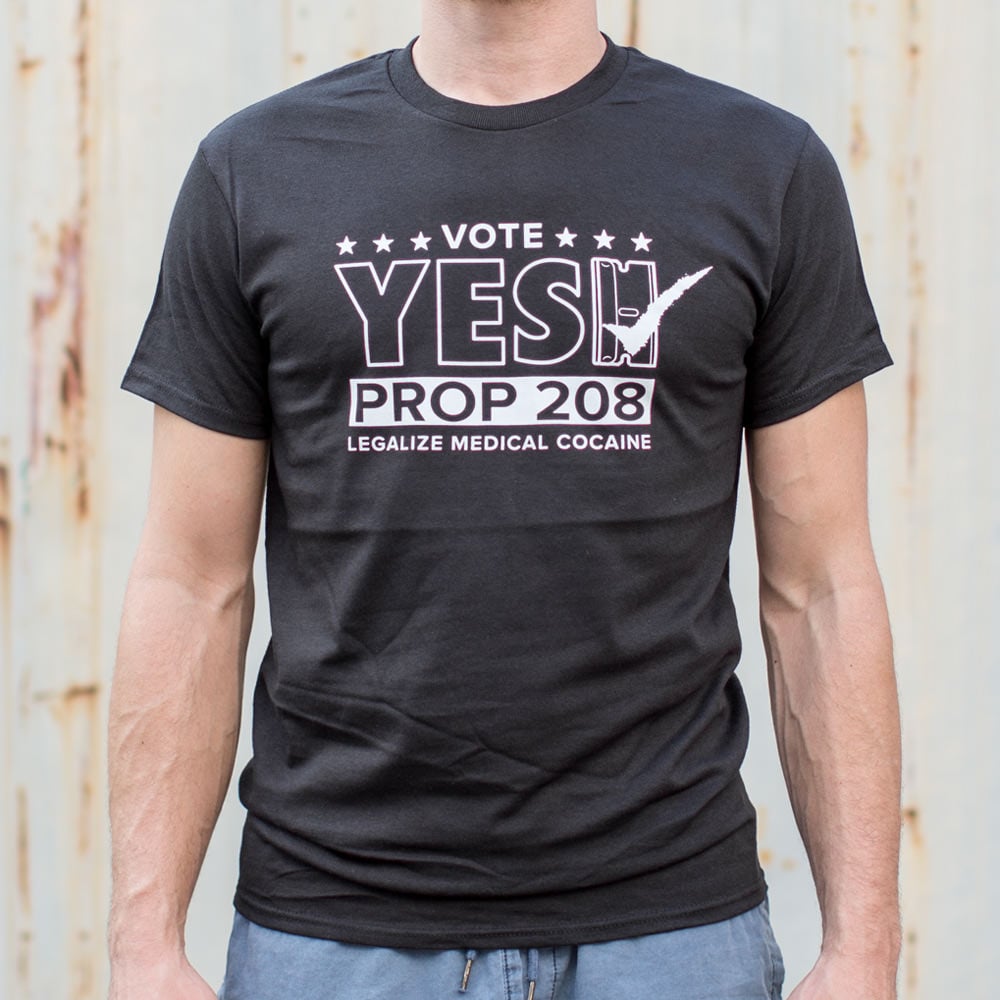 Vote Yes Prop 208 Men's T-Shirt – 6DS
