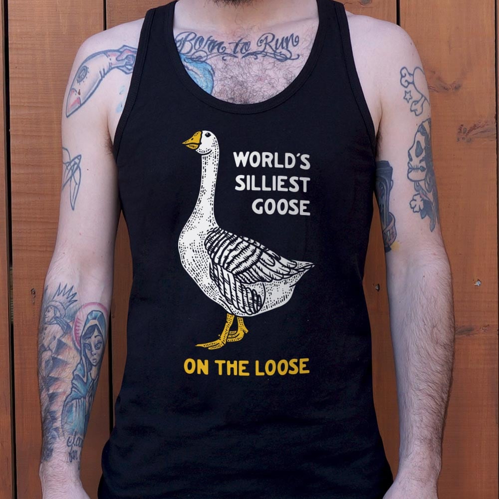 World's Silliest Goose Men's Tank Top – 6DS
